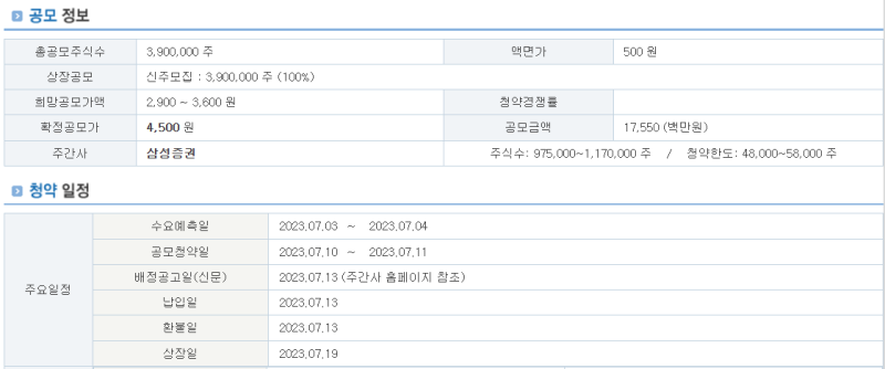 공모주 정보 센서뷰 수요예측 최소청약증거금 증권사 상장일 Ft 필에너지 균등배정 네이버 블로그