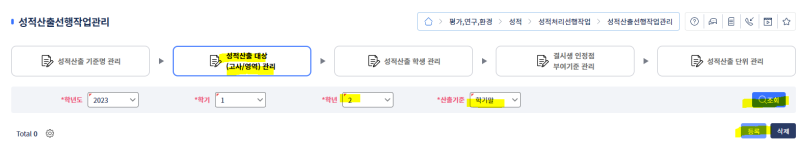 중학교 평가계가 하는 일 005 학기말 성적 처리4세대 나이스 기준 네이버 블로그
