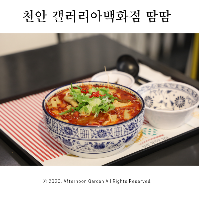 천안 갤러리아백화점 곱창쌀국수 원조 연예인맛집 데이트하기 좋은 땀땀 위치 메뉴 가격 네이버 블로그