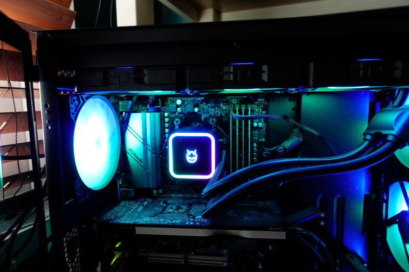 조립 PC 가성비 쿨러 앱코 T360 테티스 풀체인지 ARGB 성능 괜찮네요 : 네이버 블로그