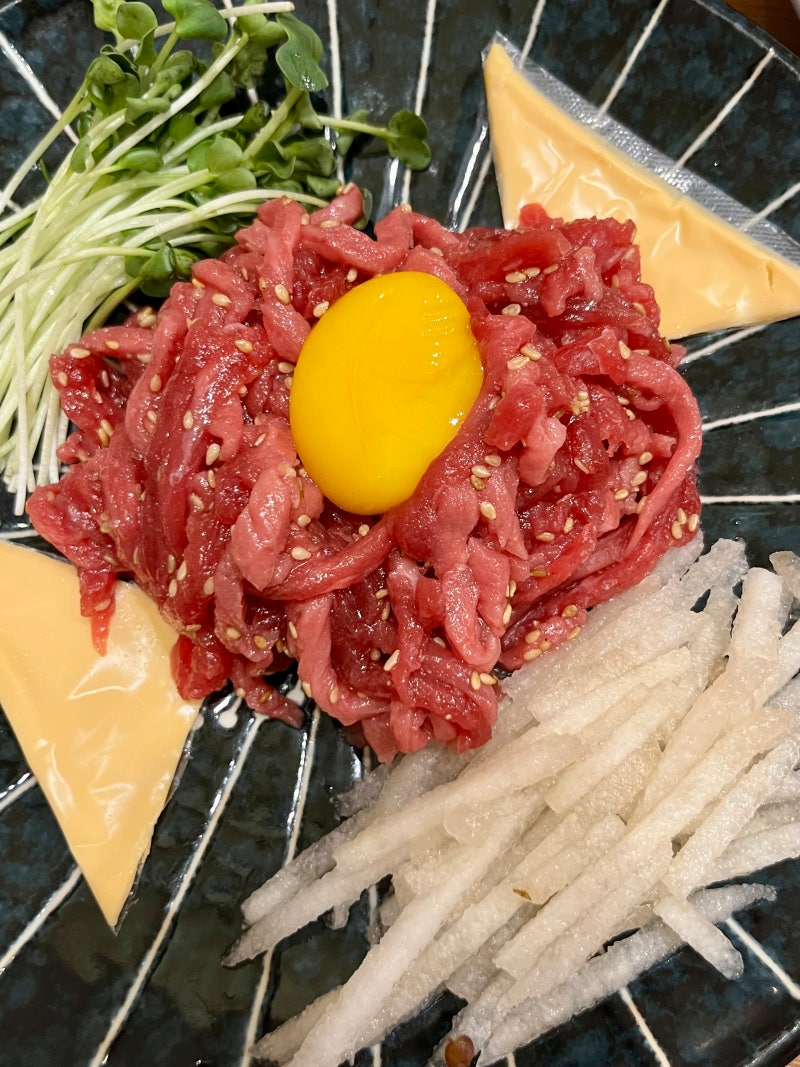화곡역 육회 맛집 연어 무한리필 육회바른연어 화곡메가박스점 네이버 블로그