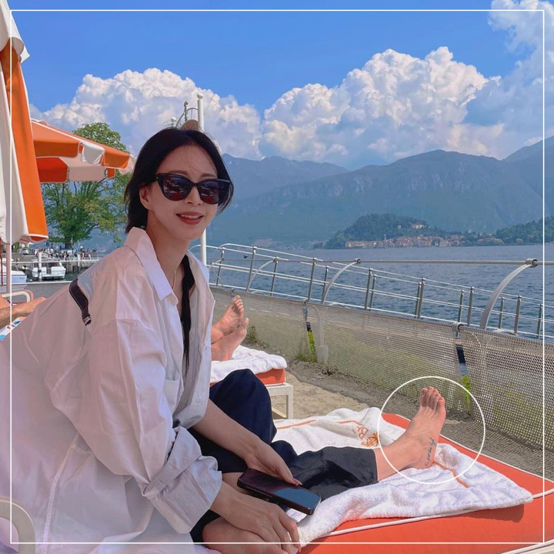 한예슬 타투 부위로 보는 여자 연예인 레터링 타투 문구 추천 네이버 블로그