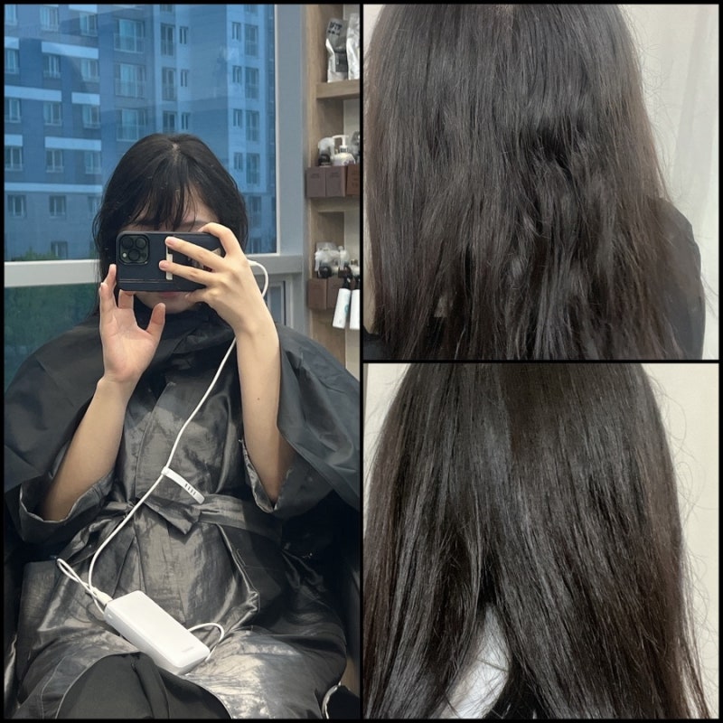울산 송정동 미용실 헤어르뽀렘 센트럴송정점 곱슬머리 매직후기 네이버 블로그