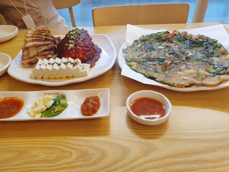 서울 맛집 대치동 보쌈 맛집 한강로칼국수 선릉점 한강로보쌈 And 해물부추파전 냠냠 네이버 블로그