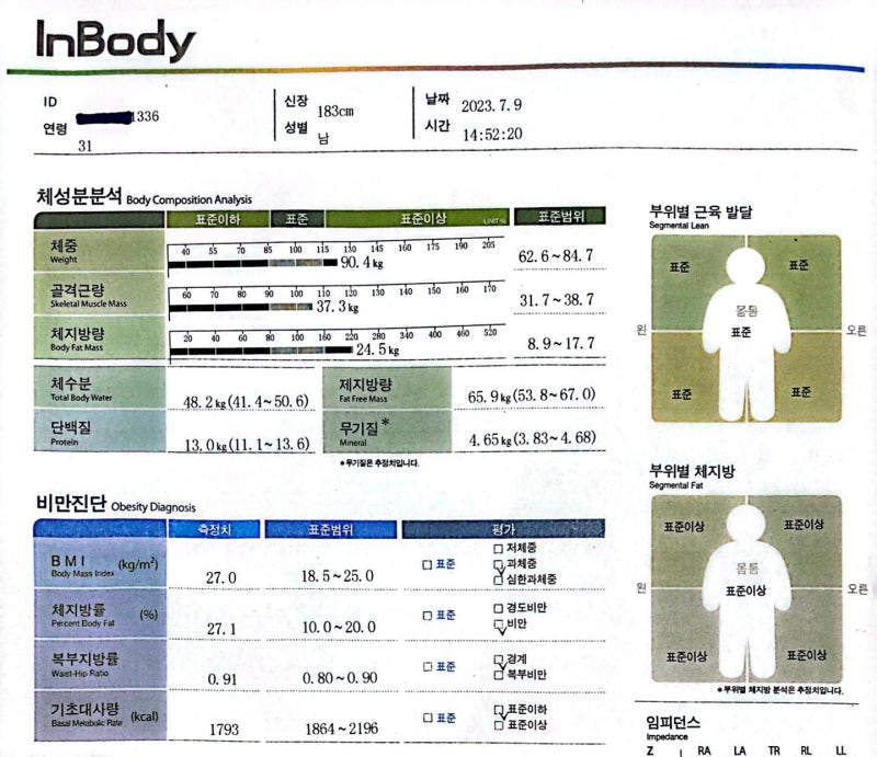 인천논현 남동공단 호구포역 Pt 헬스장 짐 메종그랑조 이oo 회원님 3차 후기다이어트 50일차 9kg 달성 네이버 블로그