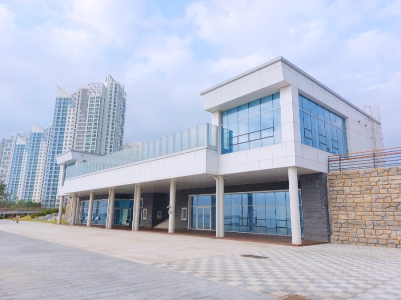 인천 송도바다 랜드마크시티 1호 수변공원 롱비치 파크 산책코스 추천 네이버 블로그