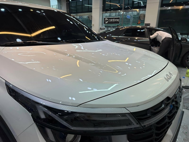 신차 셀토스 레인보우프리미엄IS100풀썬팅, 파인뷰LXQ500블랙박스, PPF, 나노텍유리막코팅 수원신차검수 수원신차패키지 수원레인보우프리미엄 수원레인보우 수원레인보우 ...