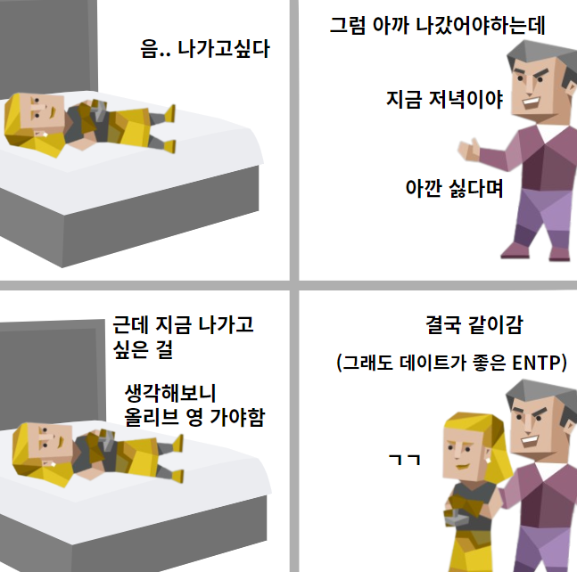 Mbti 궁합 Istp And Entp 궁합 연애 특징 밈 짤 차이 네이버 블로그
