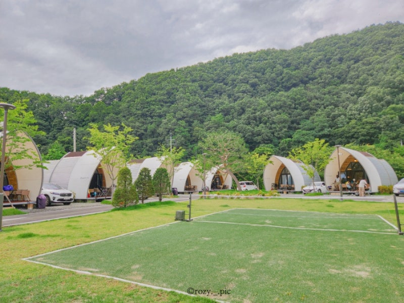 서울 근교 경기도 글램핑장 추천 사계절 온수 수영장 양평 디파트글램핑 네이버 블로그