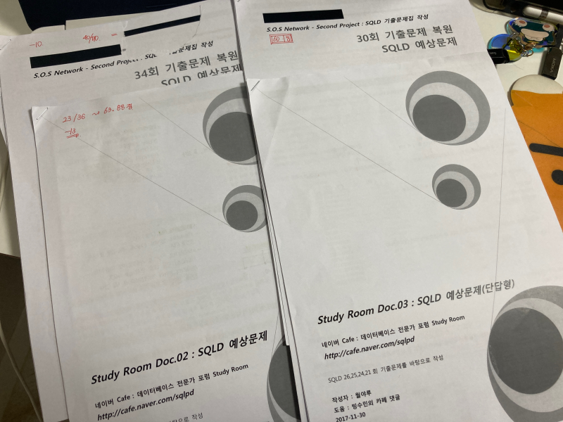 Sqld Sql 개발자 비전공자 합격후기 노랭이 교재와 패스트 캠퍼스김강민 Sql전광철ocpyuna님 블로그 네이버 블로그