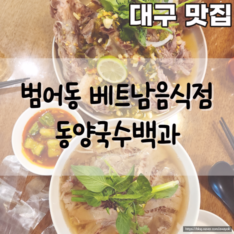 대구 수성구 범어동 맛집 동양국수백과 베트남음식 랭쎕이라고 들어봤나요 네이버 블로그