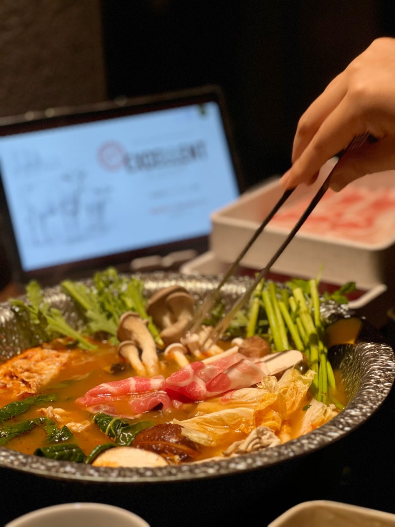 프리미엄 샤브샤브 맛집 모던 샤브 하우스 여의도점 무한리필로 배부르게 네이버 블로그