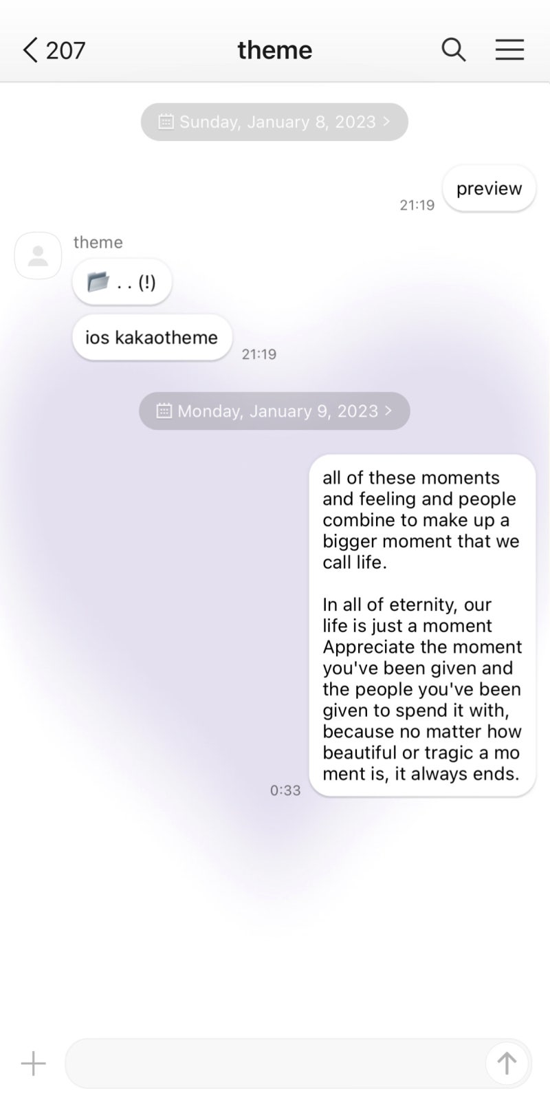 [ios/ktheme] heart gradation (10 ver) : 네이버 블로그