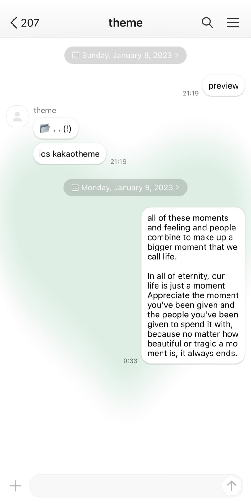 [ios/ktheme] heart gradation (10 ver) : 네이버 블로그