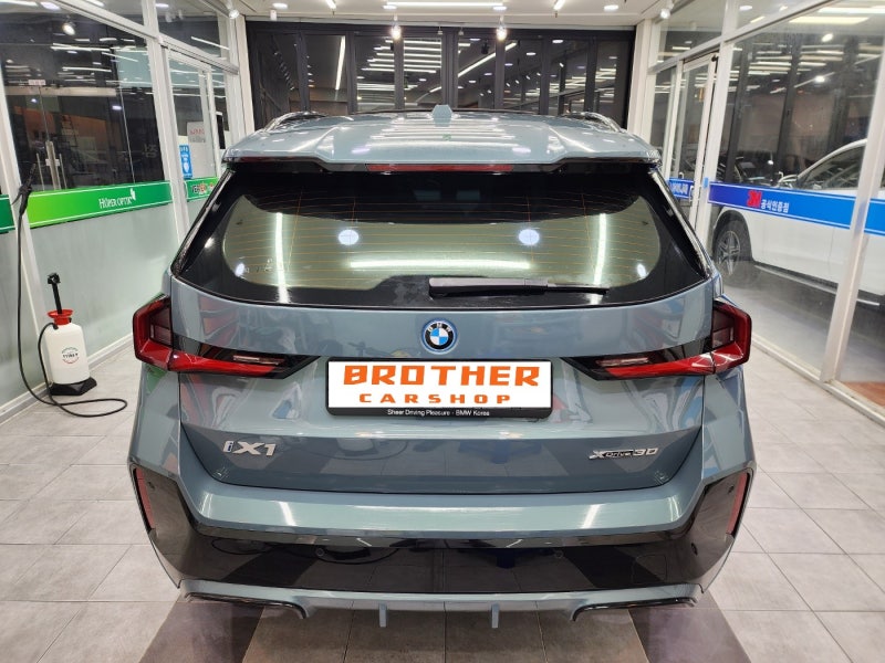 광주썬팅 브라더카샵 Bmw Ix1 어보브썬팅 레트로r 시공 네이버 블로그