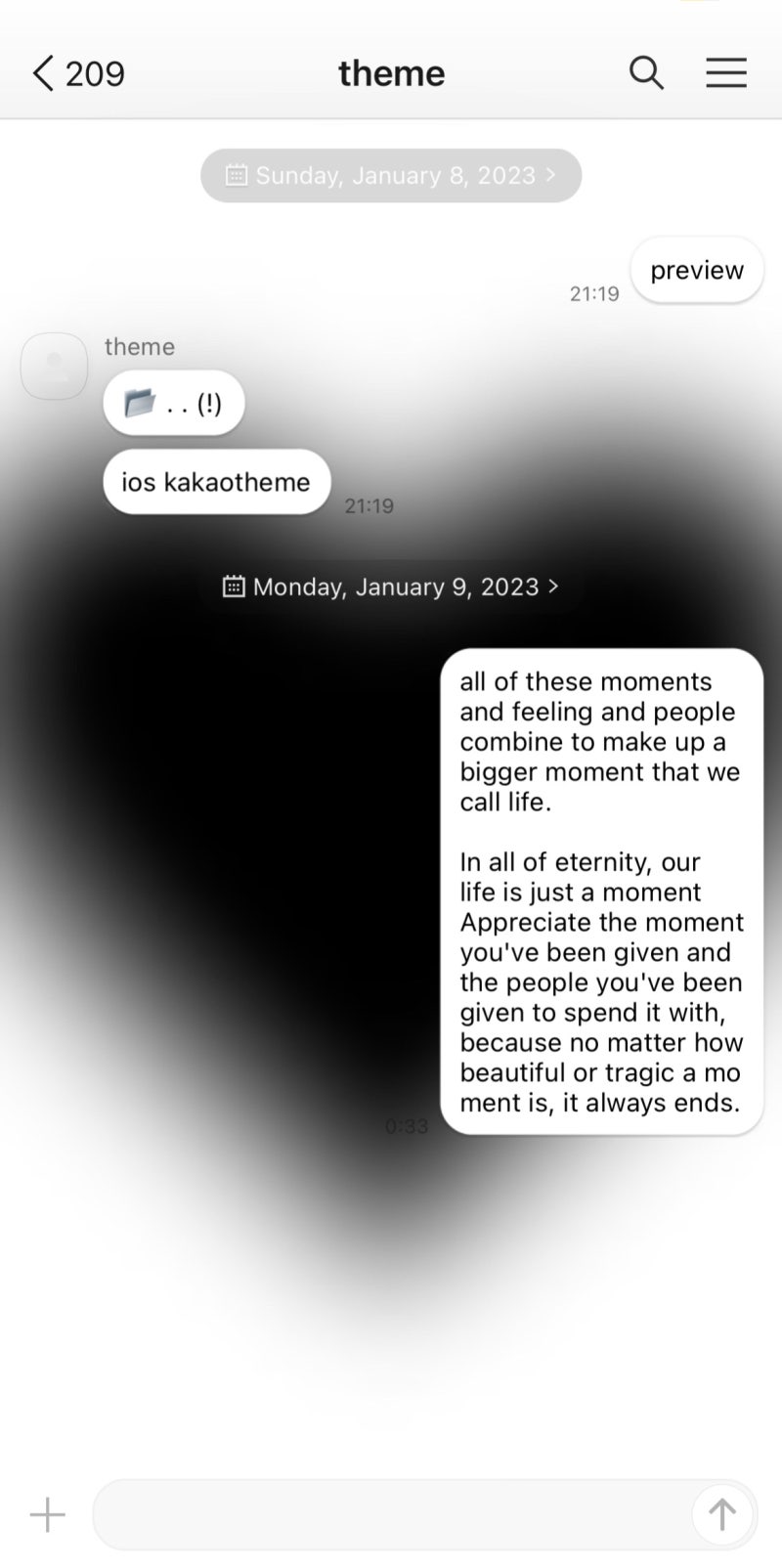 [ios/ktheme] heart gradation (10 ver) : 네이버 블로그