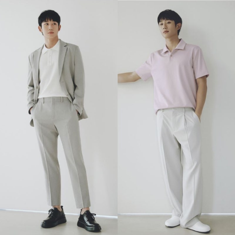 여름 비즈니스 캐주얼 마인드브릿지 20대 남자 세미 정장 브랜드 자켓 바지 셋업 수트 티셔츠 추천 네이버 블로그