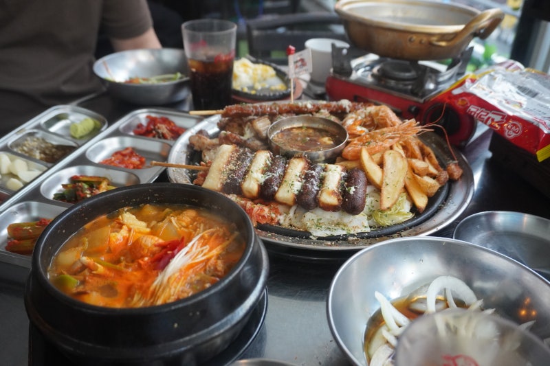 서면 삼겹살 맛있기로 유명한 낙화feat딱새우된장찌개 네이버 블로그