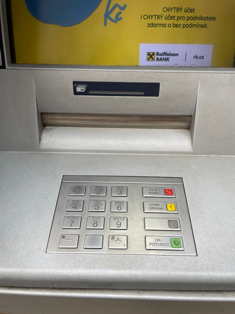하나은행 트래블로그 체크카드 해외 Atm 기기 출금 안될때 카드오류 해결방법 프라하 현금인출 수수료무료 Atm기기 위치