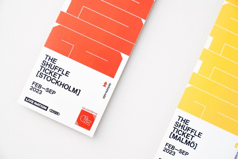 [2023 칸광고제] 새로운 음악을 경험하게 해주는 획기적인 디자인의 라이브 콘서트 티켓 'The Shuffle Ticket ...