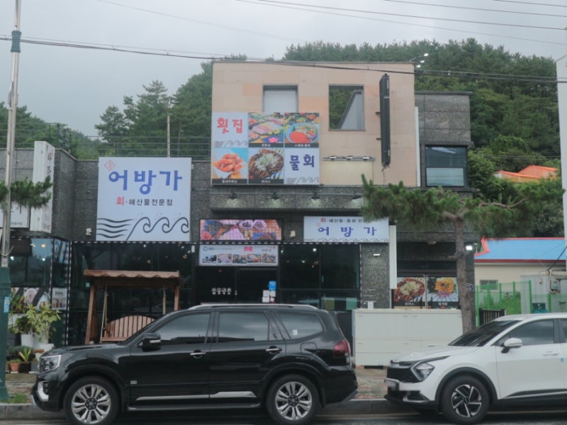 거제도 지세포 맛집 소노캄 물회 어방가 네이버 블로그