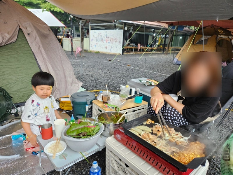 밀양 청도 조은자리캠핑장 우중캠핑~ 네이버 블로그