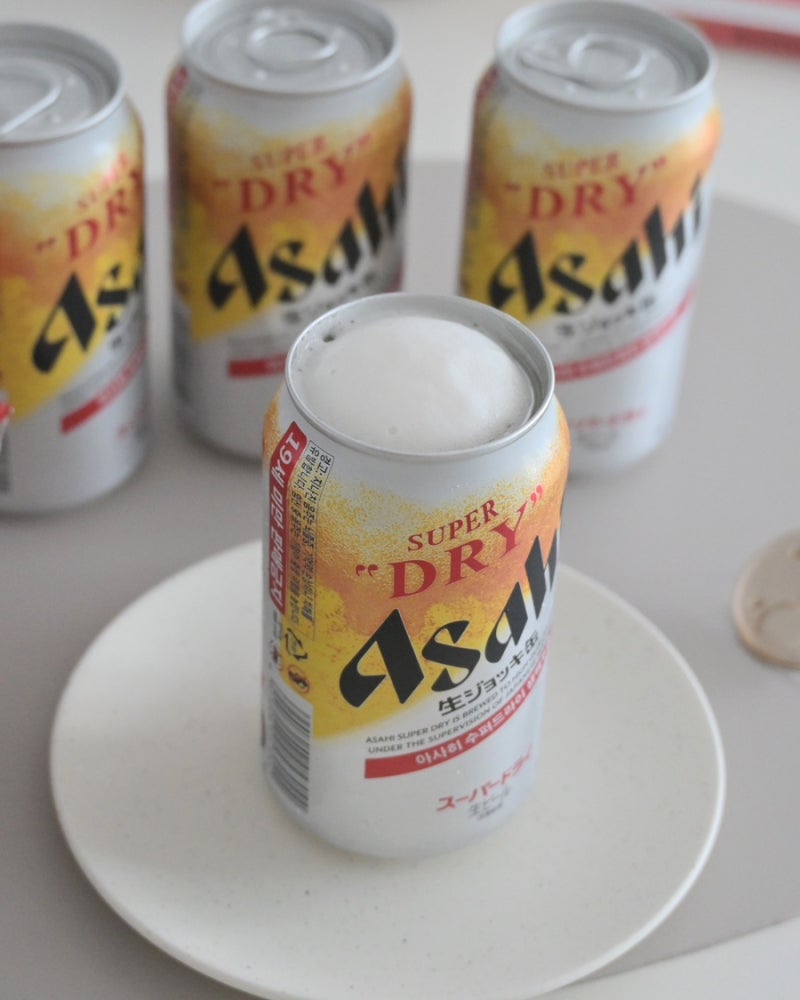 아사히 생맥주 캔 슈퍼드라이 파는곳 편의점 구입팁 먹는법 네이버 블로그