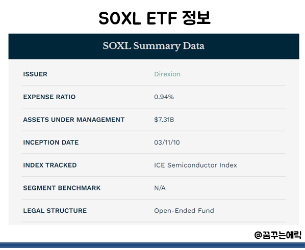 미국 SOXL ETF 주식 주가 종목 전망 장기 투자 가능? : 네이버 블로그