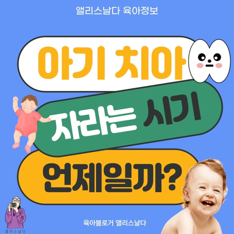 아기 이 나는 시기 순서 기간 젖니 유치관리방법 충치예방 중요해요 네이버 블로그