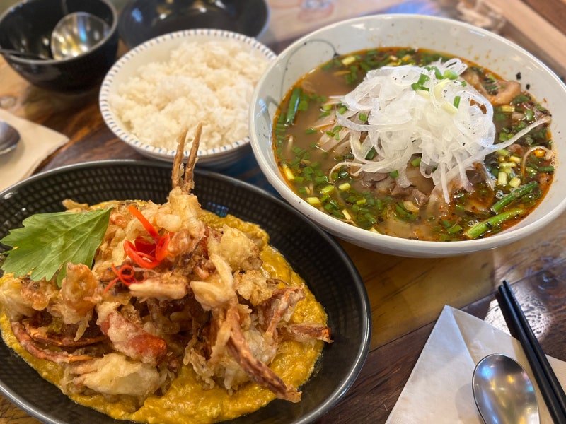 신논현역 태국음식 맛집 ‘파파야리프 푸팟퐁커리와 레드퍼보 내돈내산 후기 네이버 블로그