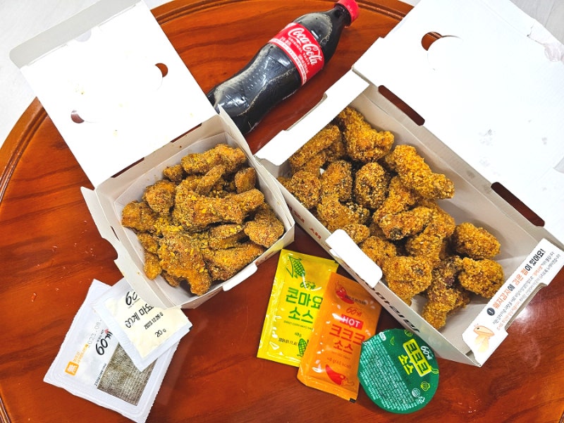 60계치킨 메뉴 크크크치킨 호랑이치킨 둘 다 맛보았어요 네이버 블로그
