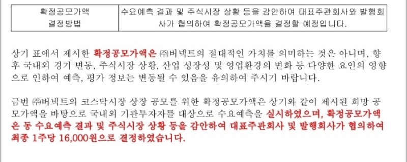 버넥트 공모주 수요예측 결과·의무보유확약비율 네이버 블로그