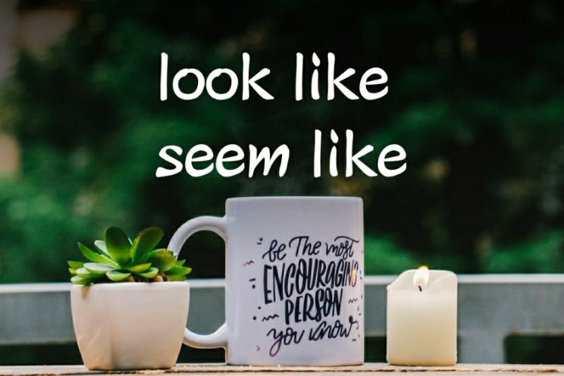 EBS 영어 회화 공부 - look like / seem like : 네이버 블로그