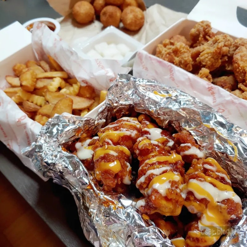 평택 용이동 치킨 맛집 후참잘 후기 후라이드참잘하는집에서 맛본 킹트리플양념치킨 대추천 네이버 블로그