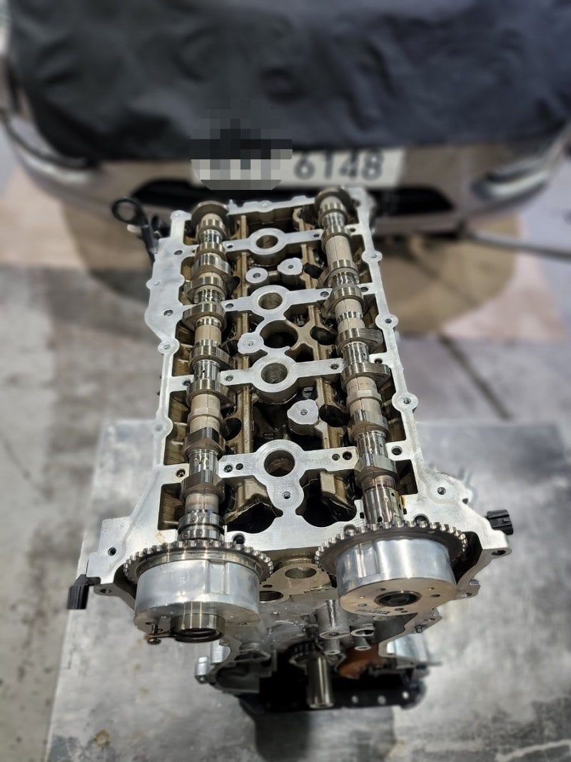 그랜저HG 2.4 세타2 GDI 엔진오일 소모및 감소로 인한 엔진보링/엔진오버홀G4KJ 6148 : 네이버 블로그