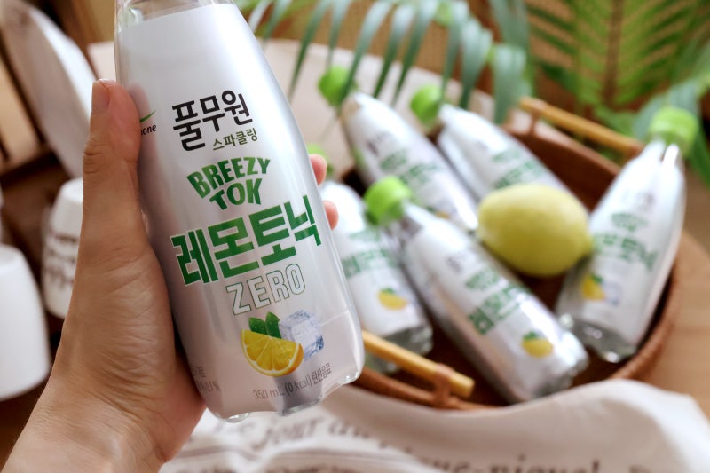 풀무원 브리지톡 레몬토닉제로 레몬에이드 만드는법 제로칼로리 토닉워터 네이버 블로그