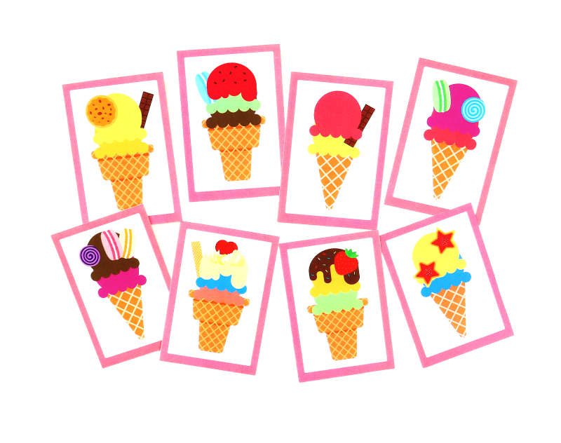 아이스크림 만들기 🍦 가게놀이 도안 네이버 블로그