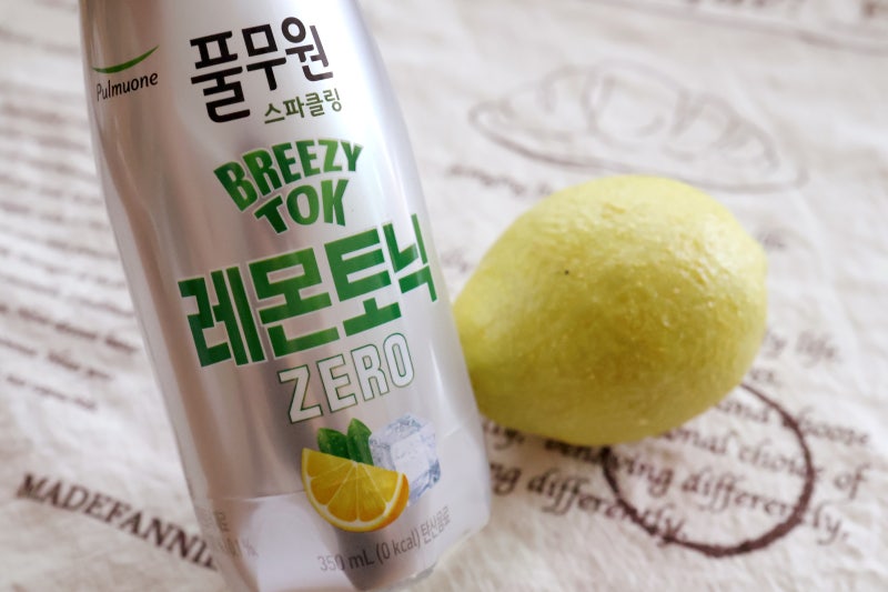 풀무원 브리지톡 레몬토닉제로 레몬에이드 만드는법 제로칼로리 토닉워터 네이버 블로그