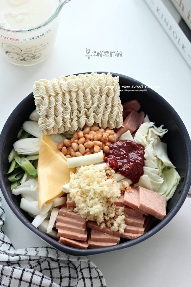편스토랑 류수영 부대찌개 황금레시피 재료 육수 어남선생 부대찌개 양념장 소스 만들기 네이버 블로그