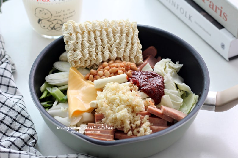 편스토랑 류수영 부대찌개 황금레시피 재료 육수 어남선생 부대찌개 양념장 소스 만들기 네이버 블로그