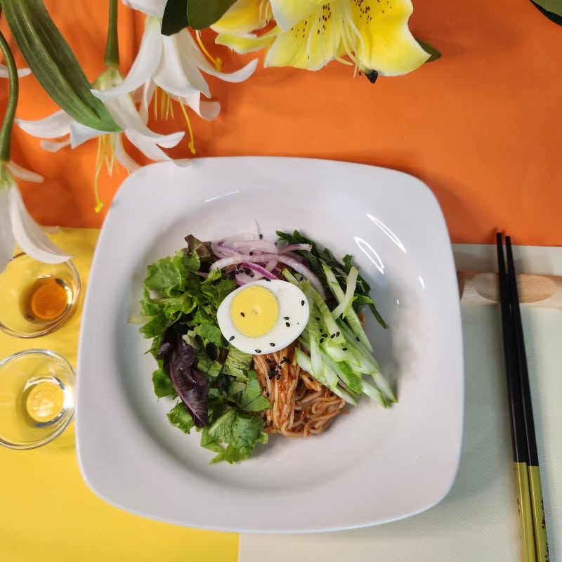 고추장없는 담백한 비빔국수 양념장 만드는 법 여름에 먹으면 더 맛있는 매콤한 비빔국수 레시피 네이버 블로그
