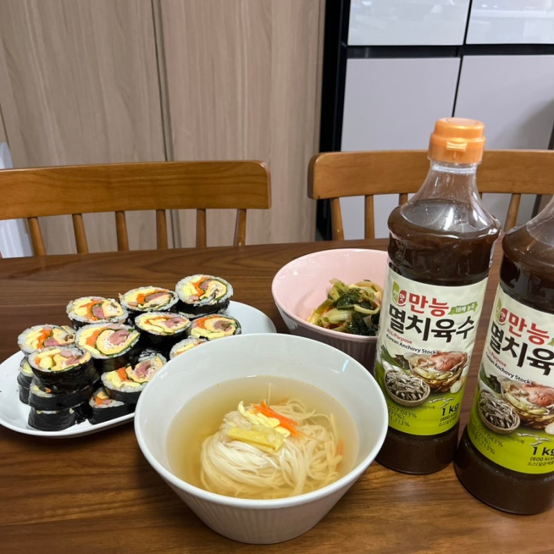 잔치국수육수 10분 안으로 만드는 방법 첫맛 만능멸치육수 청우식품 Feat잔치국수만들기 네이버 블로그