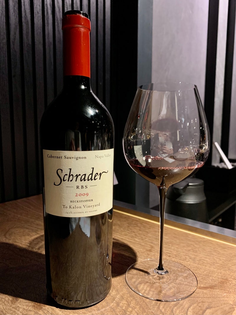 슈레이더, RBS 벡스토퍼 투 칼론 빈야드 까베르네 쇼비뇽 2009 (Schrader, RBS Beckstoffer To ...