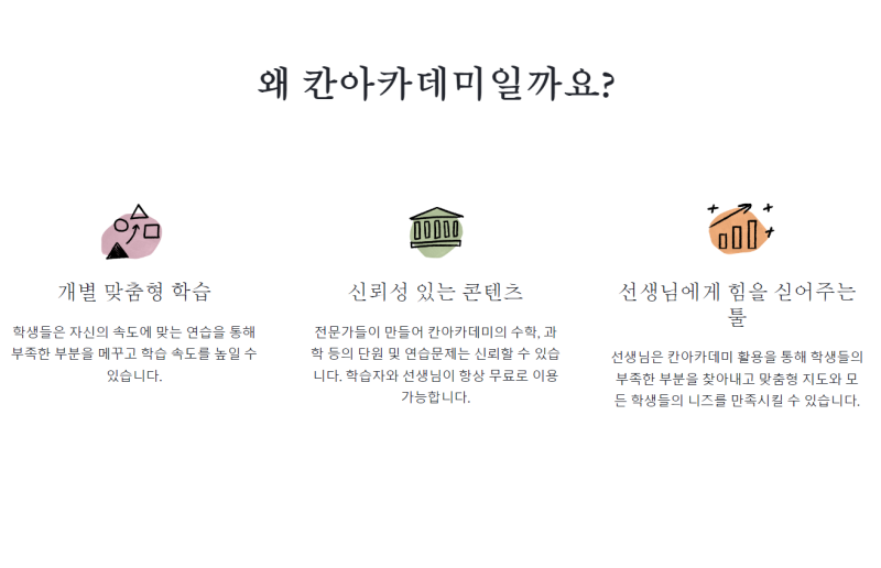 칸아카데미 Khan Academy 활용 방법 온라인 무료학습 초등 중등 고등 키즈까지 네이버 블로그