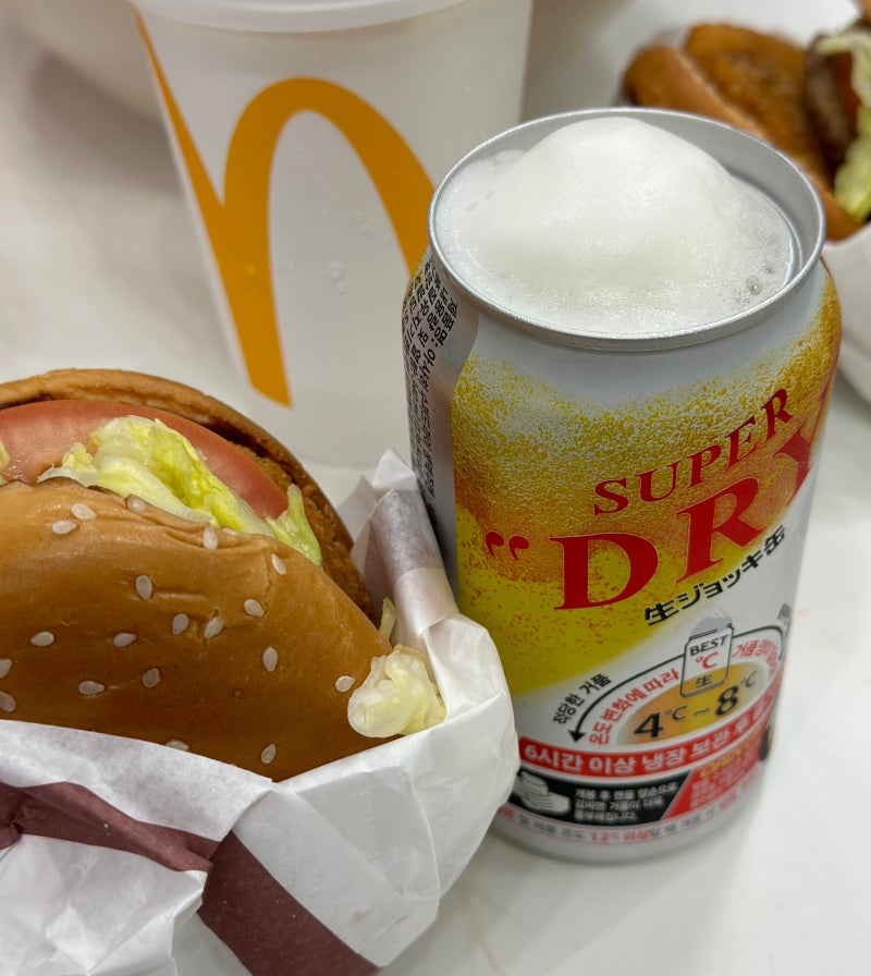 맥도날드 신메뉴 진도 대파 크림 크로켓버거and허니버터 인절미 후라이 네이버 블로그