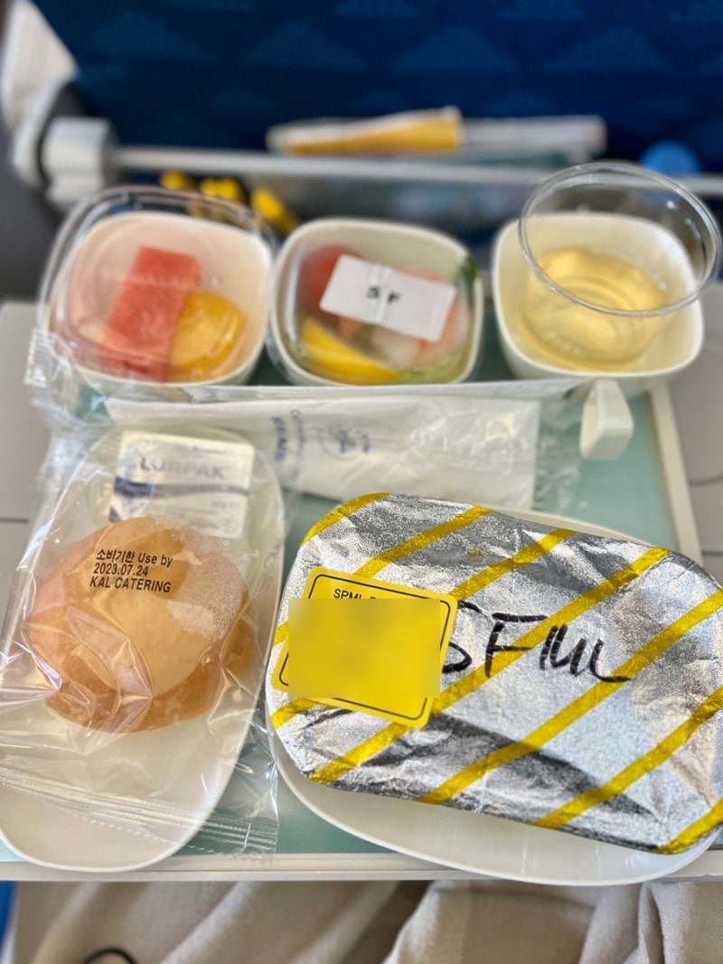 대한항공 특별기내식 해산물식 후기, 신청방법 인천-쿠알라룸푸르 KE671 : 네이버 블로그