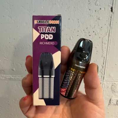 [울산전자담배] BUBBLEMON 버블몬 타이탄 액상팟 교체형 전담 추천 : 네이버 블로그