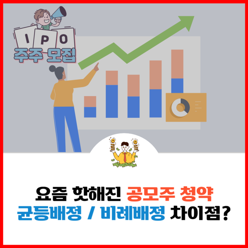 다시 핫해진 공모주 비례균등배정 차이점은 알고 투자하자 네이버 블로그