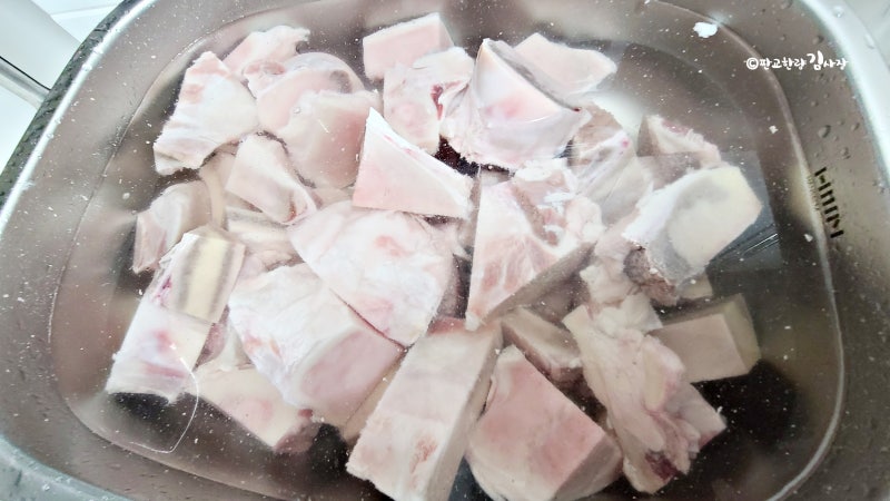 사골 끓이는법 한우사골 끓이기 사골곰탕 끓이는 시간 이대로만 네이버 블로그
