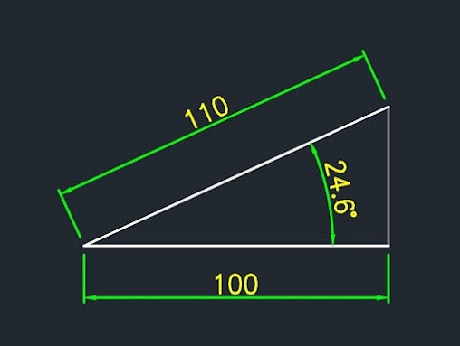 직각삼각형 각도와 삼각함수로 길이 구하는 공식 : 네이버 블로그